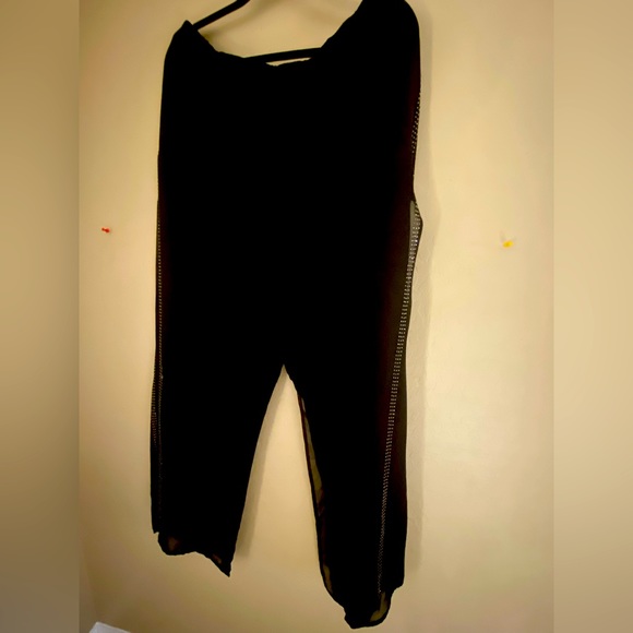 VENUS | Pants & Jumpsuits | Bling Side Silk Dress Pants | Poshmark